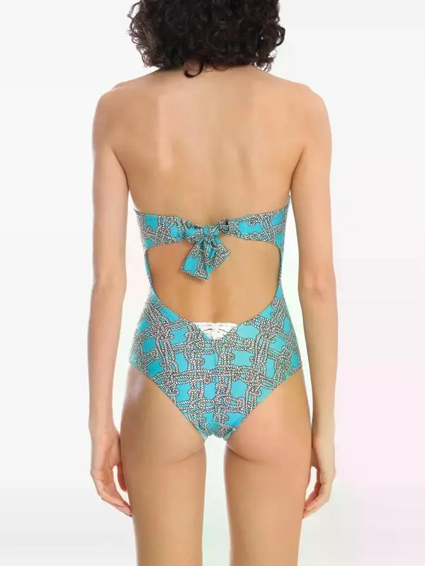 AMIR SLAMA Rope-detailed One-piece Swimsuit