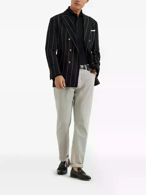 Brunello Cucinelli Dyed Straight Leg Jeans - Neutrals