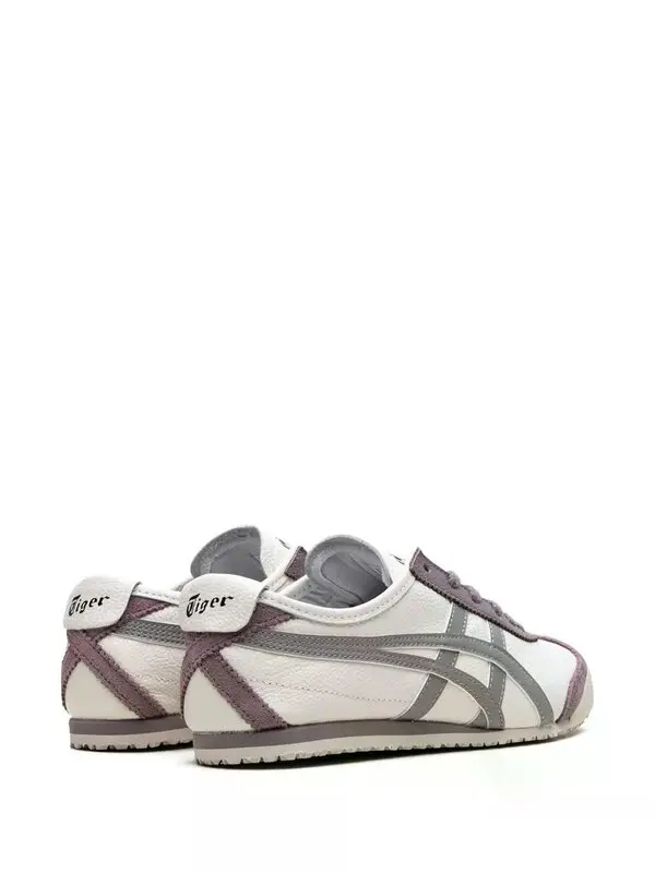 Onitsuka Tiger Mexico 66 Leather Lace-up Sneakers - Neutrals