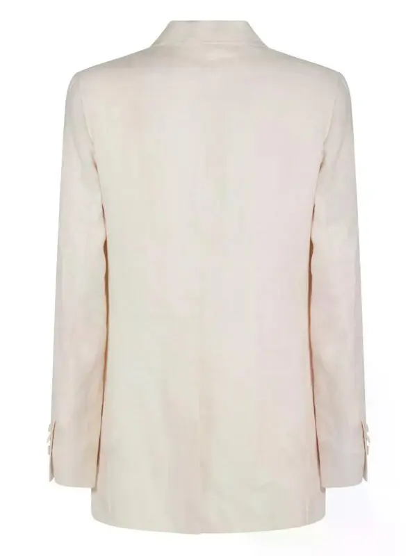 Montedoro Linen Double-breasted Blazer