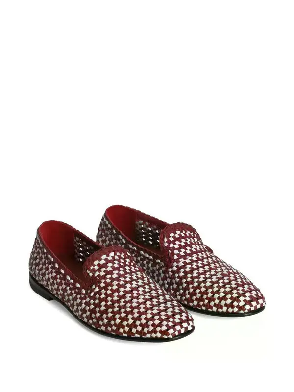 Dolce & Gabbana Interwoven Loafers