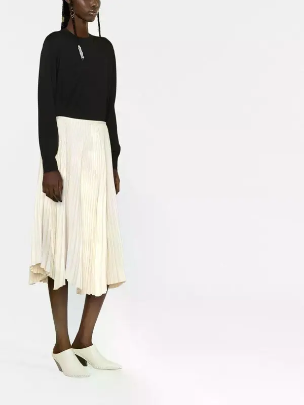 JIL SANDER Crew Neck Pullover Sweater