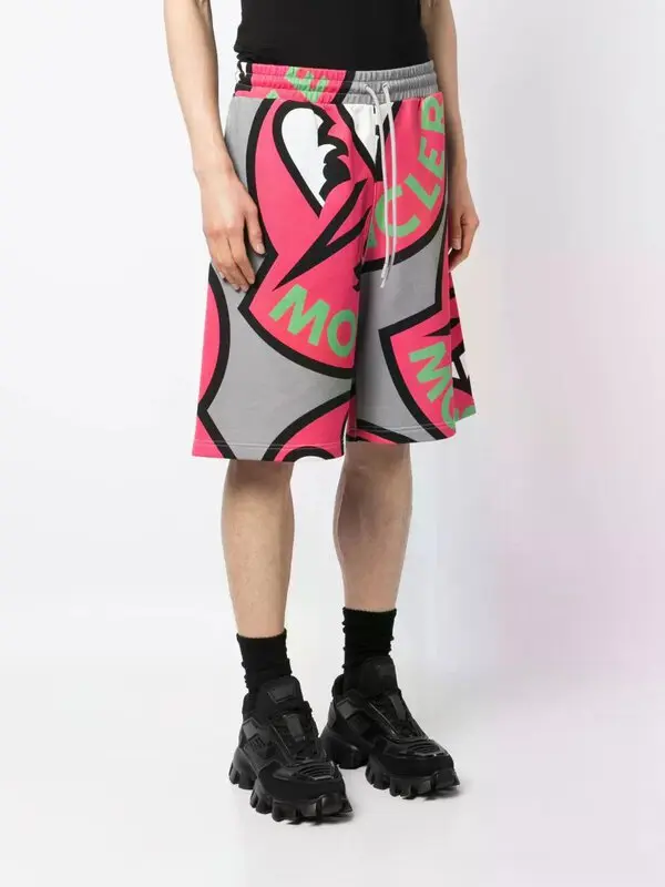 Moncler Logo-print Shorts
