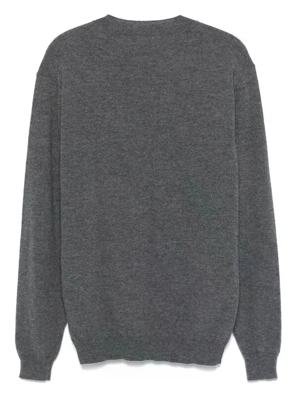 MORDECAI Intarsia-knit Logo Sweater
