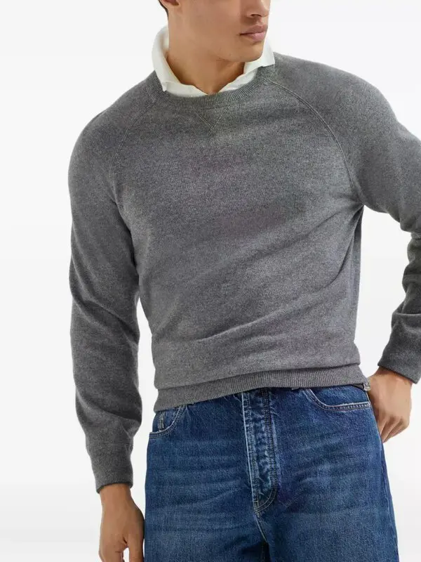 Brunello Cucinelli Crew-neck Cashmere Sweater