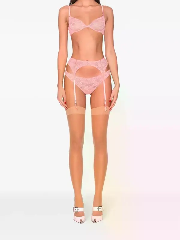 FLEUR DU MAL Le Stretch Lace Demi Bra
