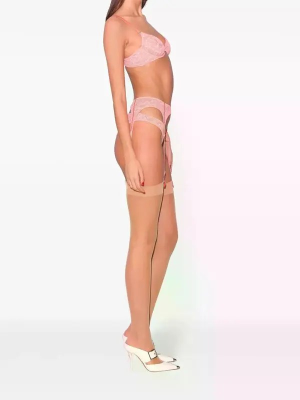 FLEUR DU MAL Le Stretch Lace Demi Bra