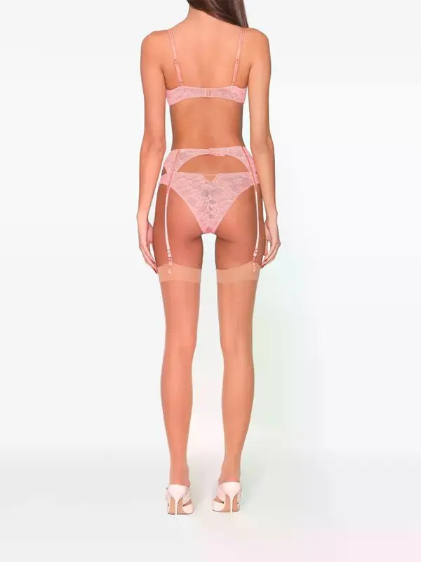 FLEUR DU MAL Le Stretch Lace Demi Bra