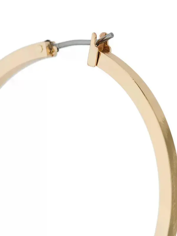 COUP DE COEUR Gold Plated Hoop Earrings