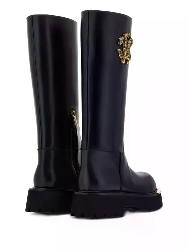 Roberto Cavalli Logo-plaque Boots