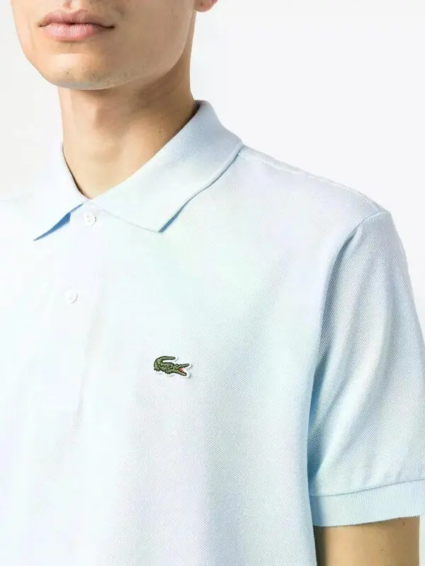 Lacoste Logo-patch Polo Shirt - Blue