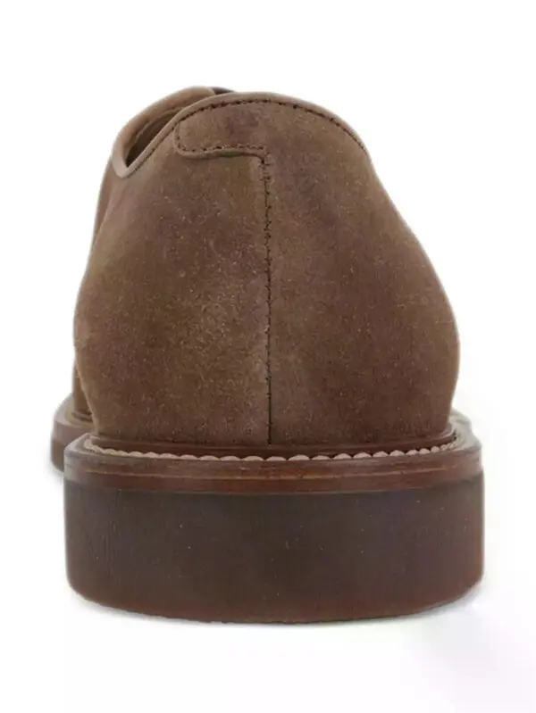 Brunello Cucinelli Suede Derby Shoes