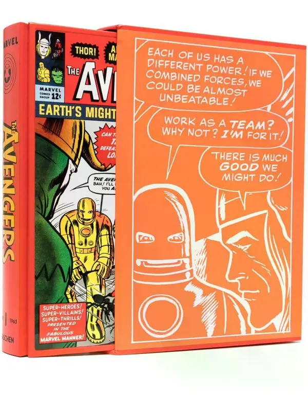 TASCHEN Avengers Vol. 1 1963–1965 Book - Red