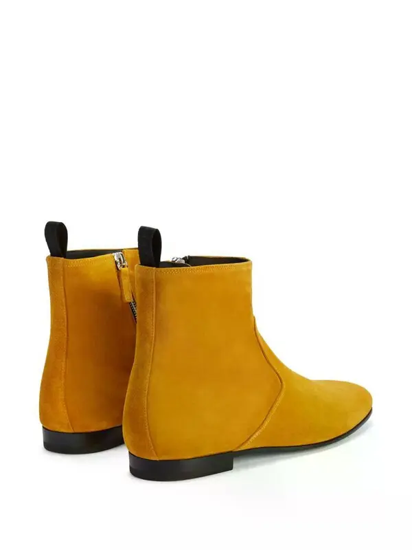GIUSEPPE ZANOTTI Ron Ankle Boots - Orange