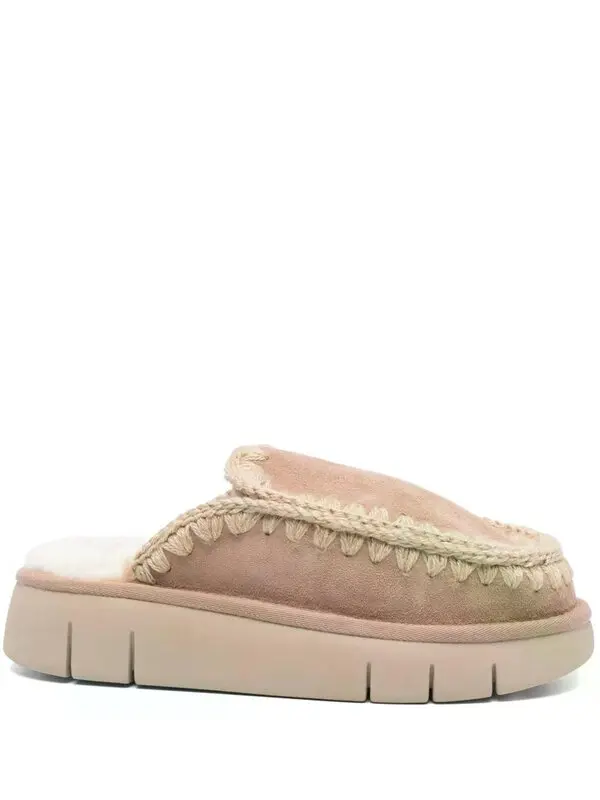 Mou Bounce Platform Wedge Mules