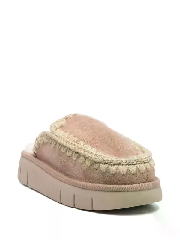 Mou Bounce Platform Wedge Mules