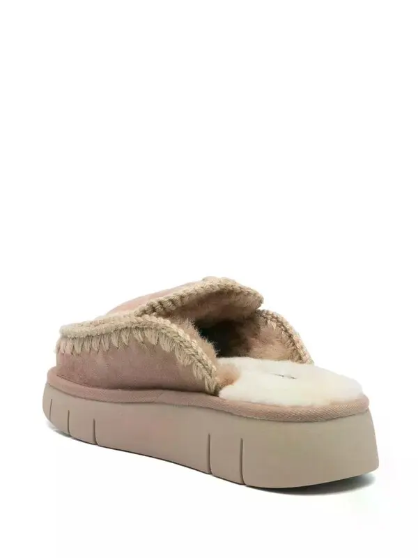 Mou Bounce Platform Wedge Mules