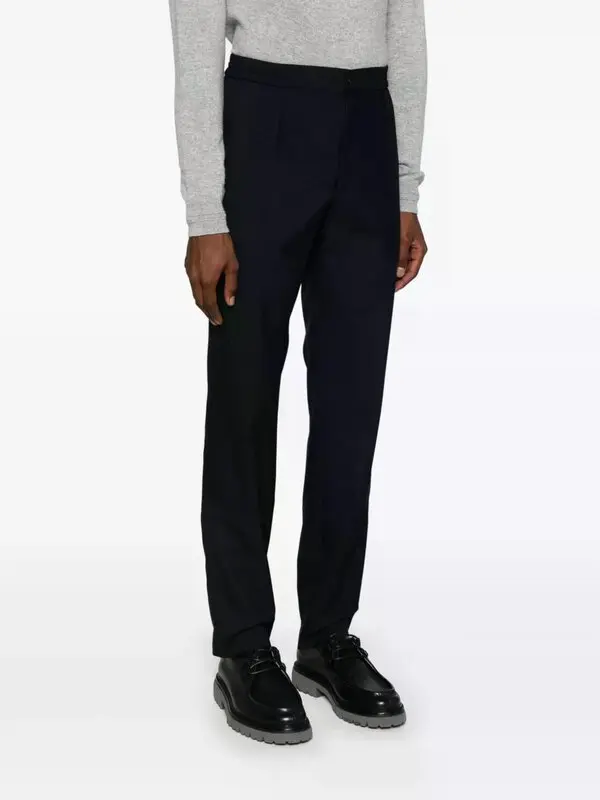 FURSAC Tailored Wool Trousers With Elasticated Waistband