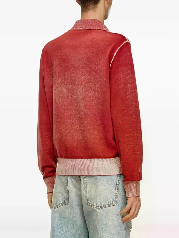 DIESEL® Faded Effect Fine-rib Jumper