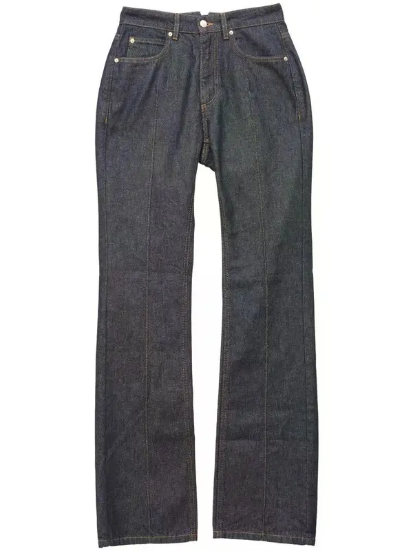 FLEUR DU MAL Flared Denim Jeans