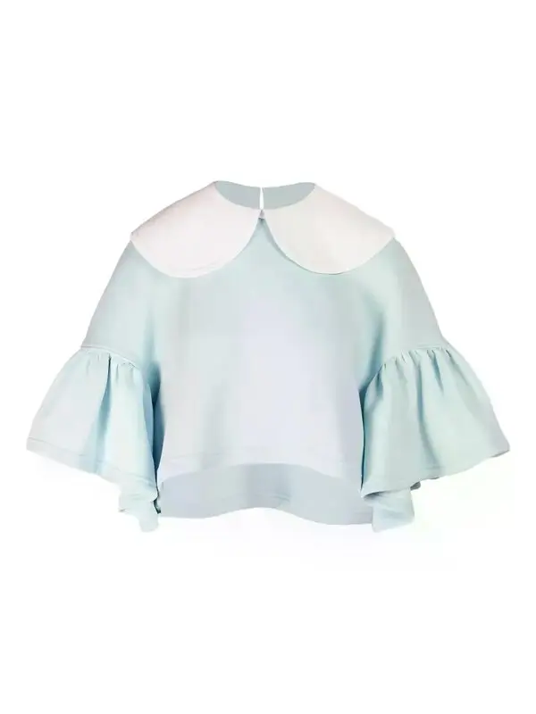 IOANA CIOLACU Orchid Blouse - Blue