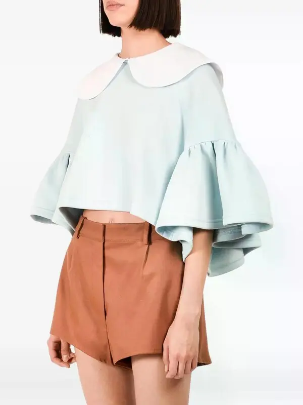 IOANA CIOLACU Orchid Blouse - Blue
