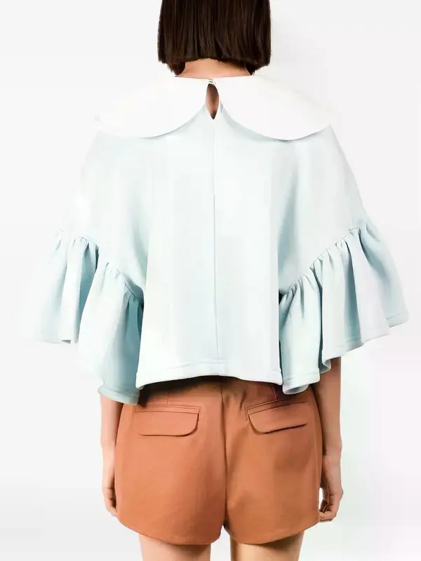 IOANA CIOLACU Orchid Blouse - Blue
