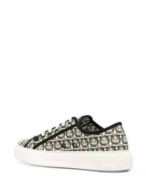 FERRAGAMO Anson Gancini-jacquard Sneakers