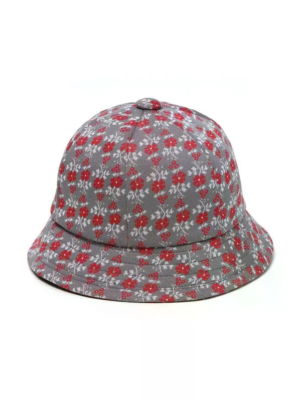 Needles Logo-embroidered Floral Bucket Hat