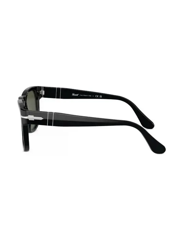 Persol Elio Round-frame Sunglasses - Black