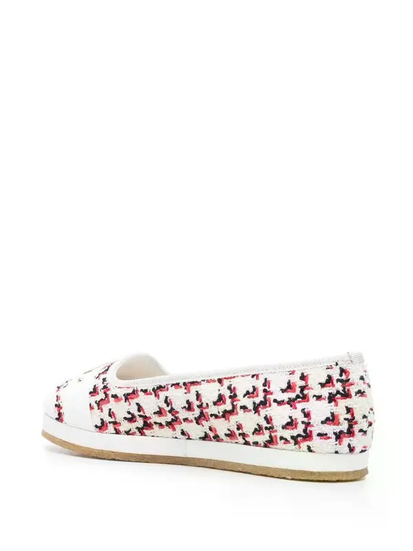 FERRAGAMO Kacy Woven Ballet Flats