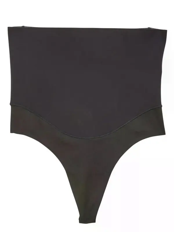 FLEUR DU MAL Le Stretch Micro Shaping Thong - Black