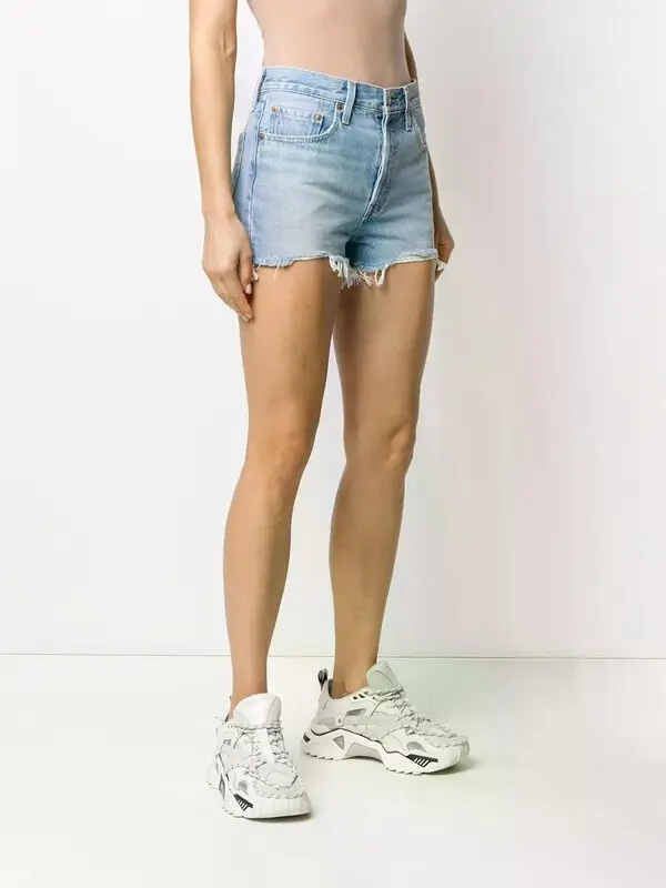 LEVI'S Distressed Denim Shorts