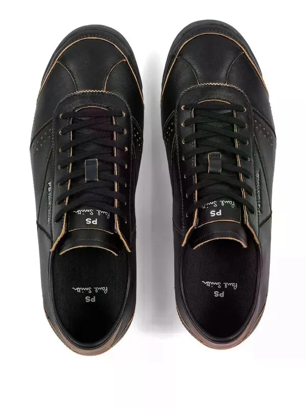Paul Smith Mestre Leather Sneakers - Black
