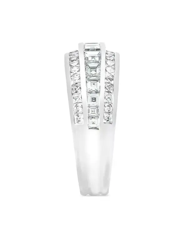 PRAGNELL Platinum Manhattan Diamond Ring - Silver