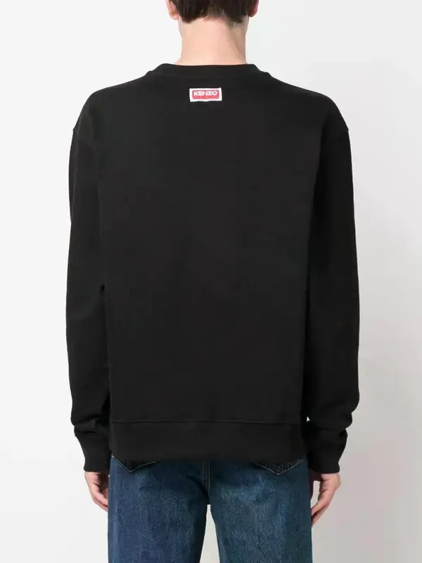 Kenzo Poppy Cotton Sweatshirt