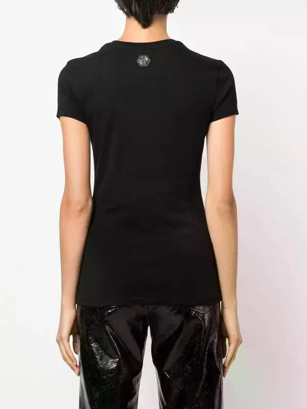 Philipp Plein Skull-print Short-sleeve T-shirt - Black