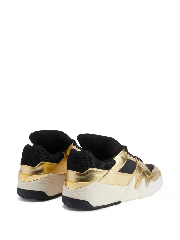 GIUSEPPE ZANOTTI Talon Leather Sneakers - Black