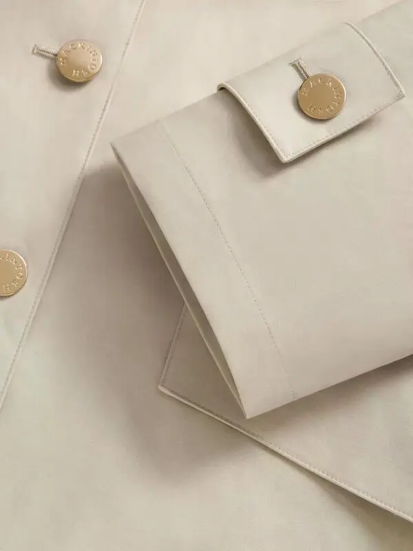 Mackintosh Humbie Button-up Raincoat