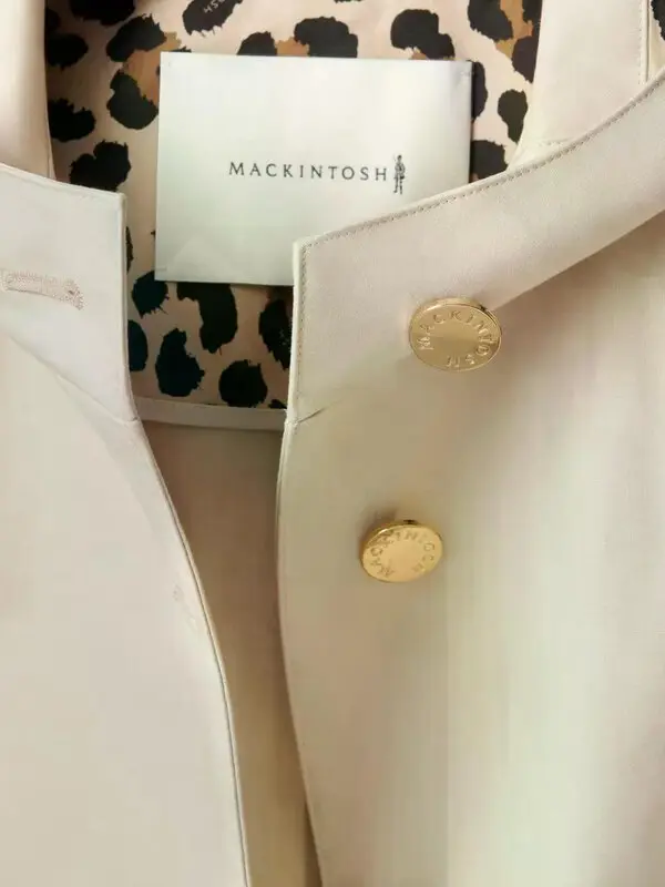 Mackintosh Humbie Button-up Raincoat