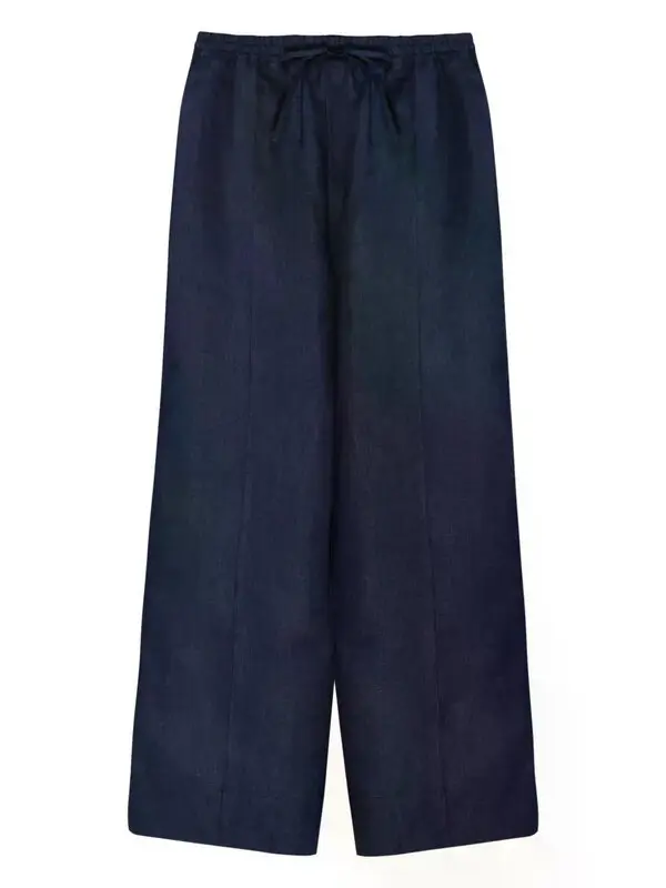 Sleeper Drawstring Wide-leg Trousers