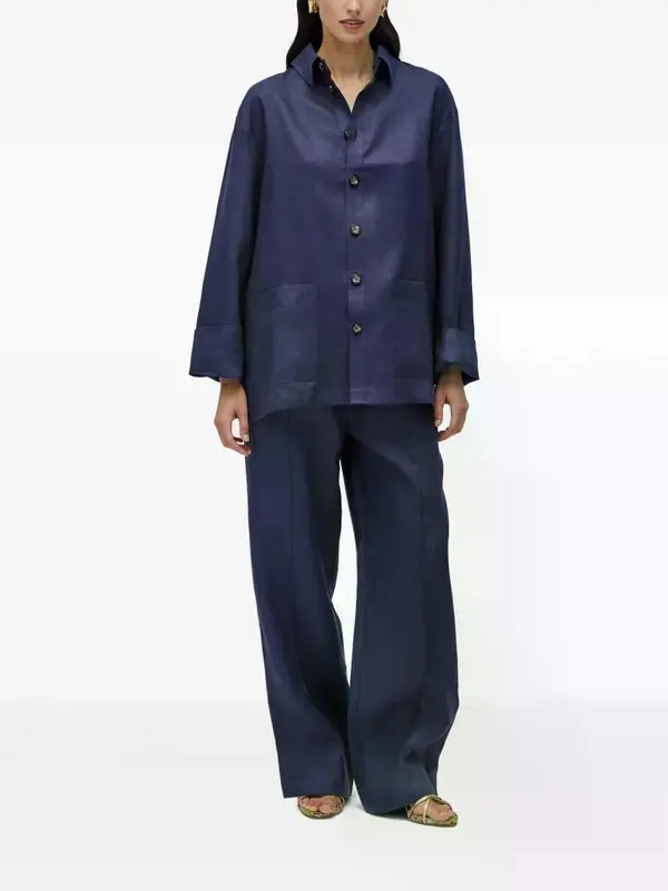 Sleeper Drawstring Wide-leg Trousers
