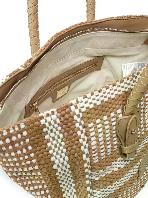 V°73 Stefanie Woven Tote Bag