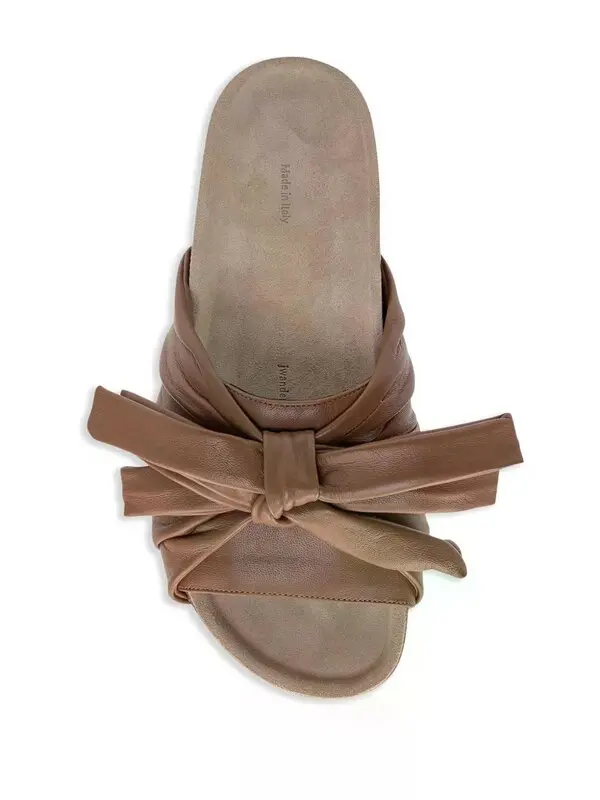 JW Anderson Bow Flat Sandals
