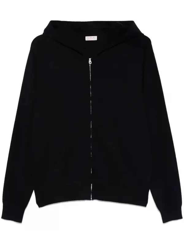FURSAC Hooded Knit Cardigan
