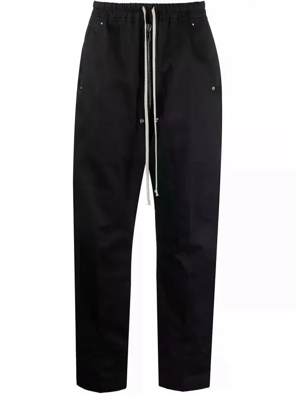 Rick Owens Drop-crotch Drawstring Trousers