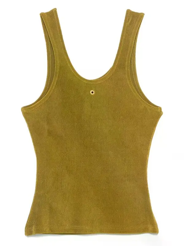 AMI Paris Ribbed Tank Top