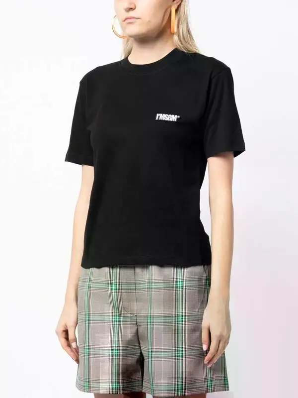 MSGM Logo-patch Short-sleeve T-shirt