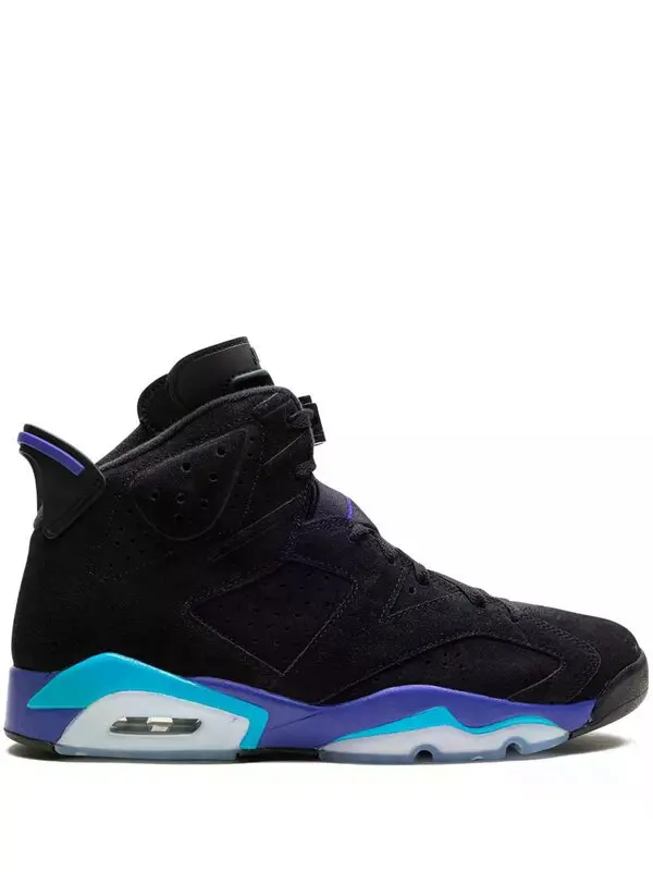 JORDAN 6 Aqua Sneakers - Black