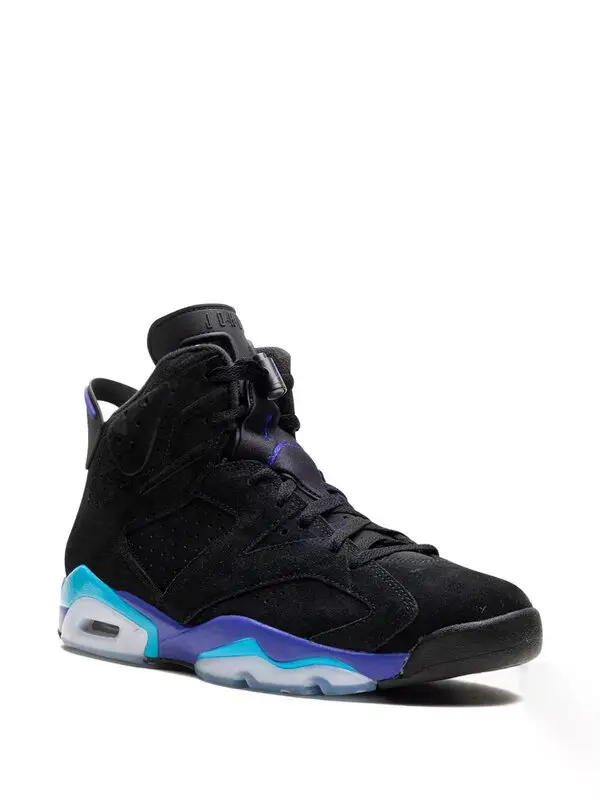 JORDAN 6 Aqua Sneakers - Black